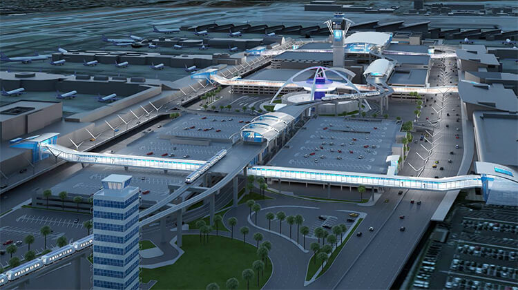 LAX-APM-System-and-Pedestrian-Bridges-in-the-Central-Terminal-Area ...